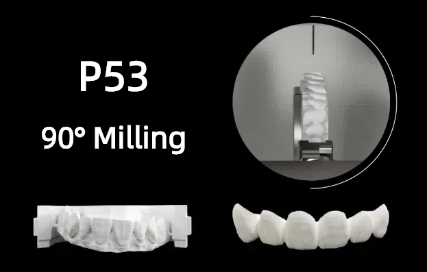 P53 5-Axis Dry Milling Machine for Dental Labs | UP3D