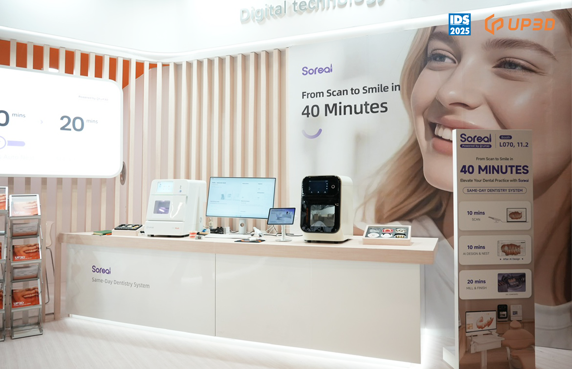 UP3D Showcases Full CAD/CAM Dental Solutions at IDS 2025